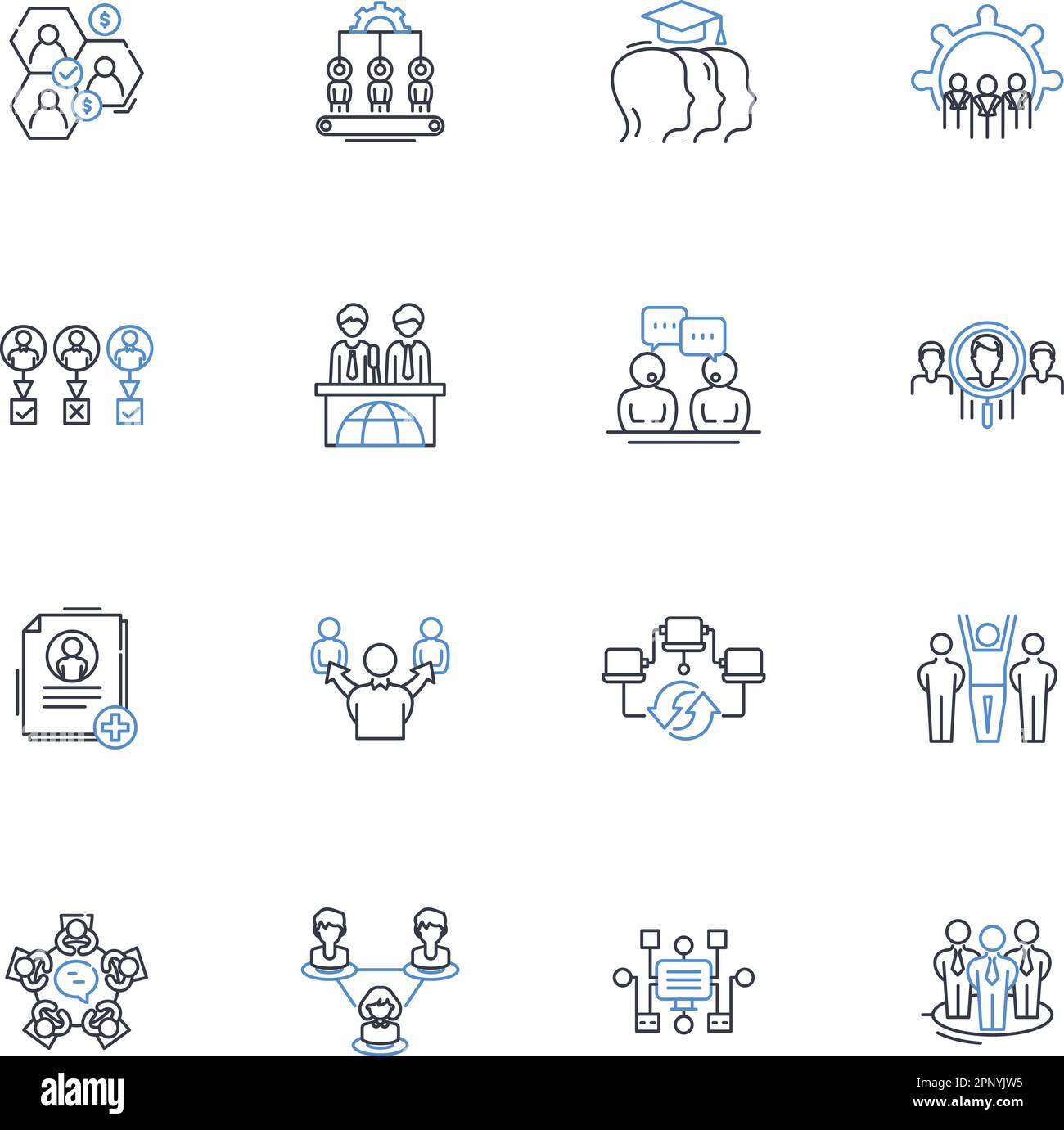 Conclave line icons collection. Gathering, Assembly, Meeting ...