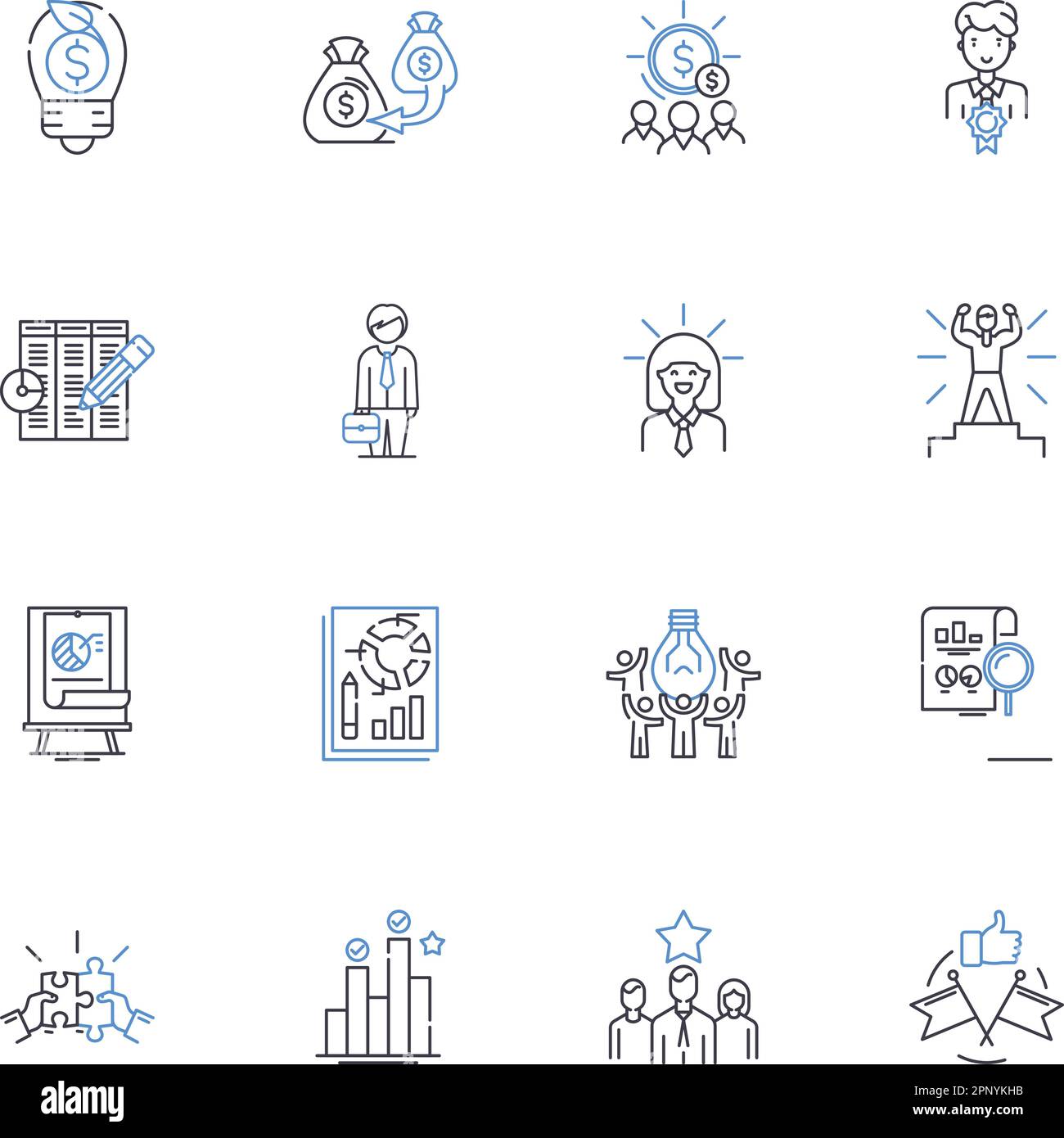 Task proficiency line icons collection. Competence, Expertise ... Task proficiency line icons collection. Competence, Expertise ...