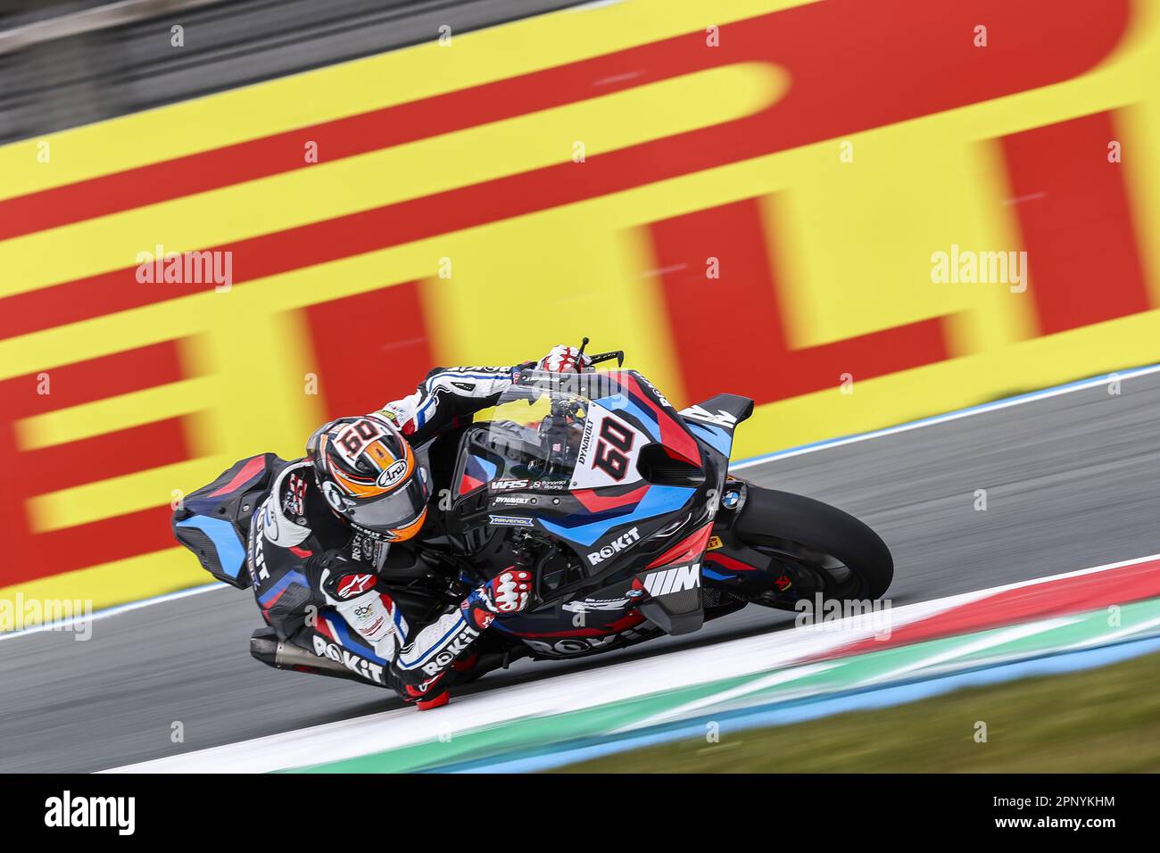ASSEN - Michael van der Mark (NED) on his BMW during free practice for ...