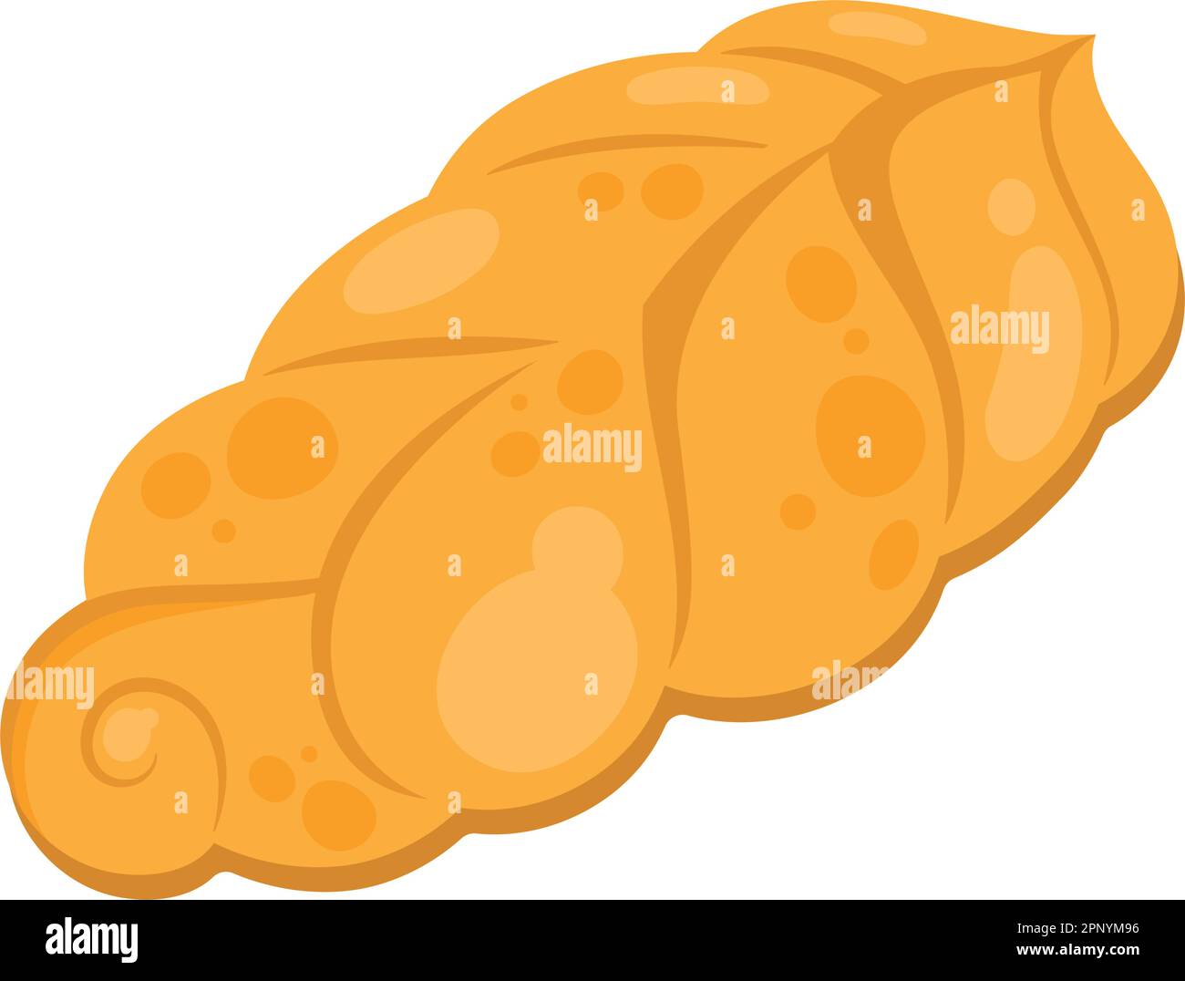 Baked bread close up Stock Vector Images - Alamy