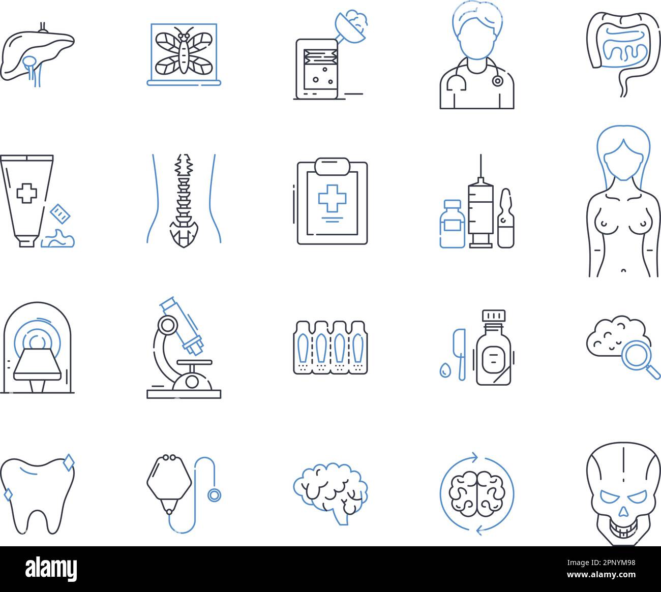 Maternal care line icons collection. Nurturing, Breastfeeding ...