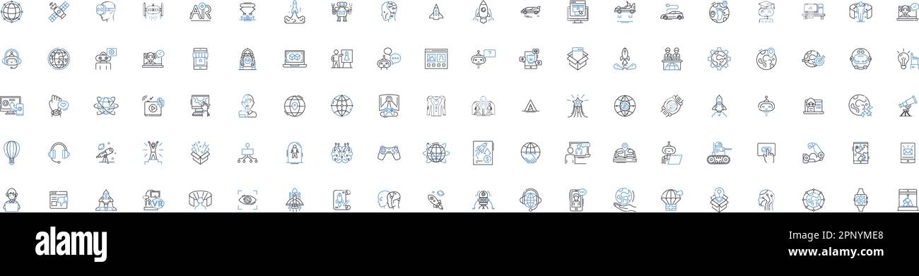 Destiny line icons collection. Guardian, Light, Traveler, Darkness ...
