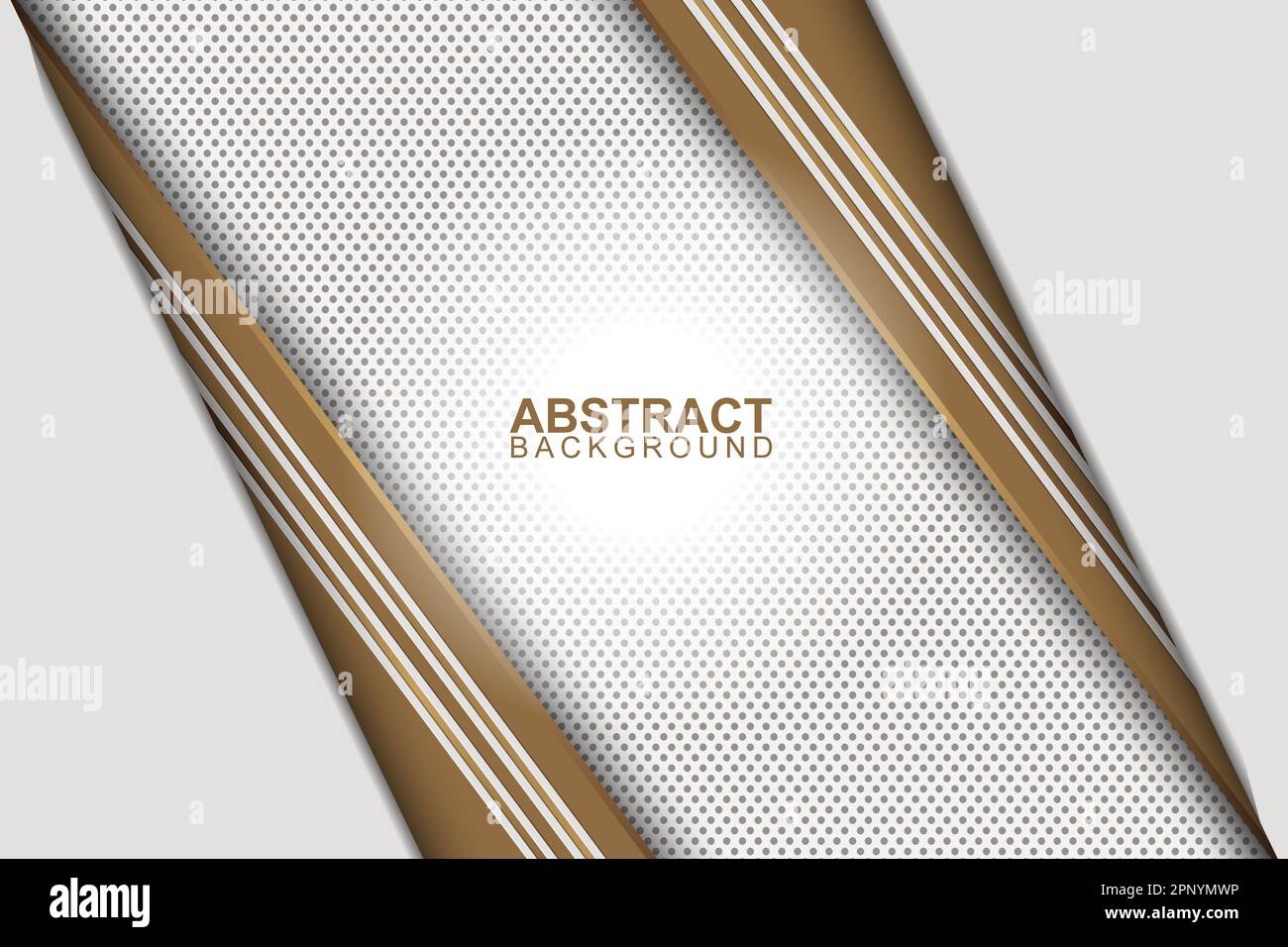 Bronze and white triangles with lines background. Vector illustration ...