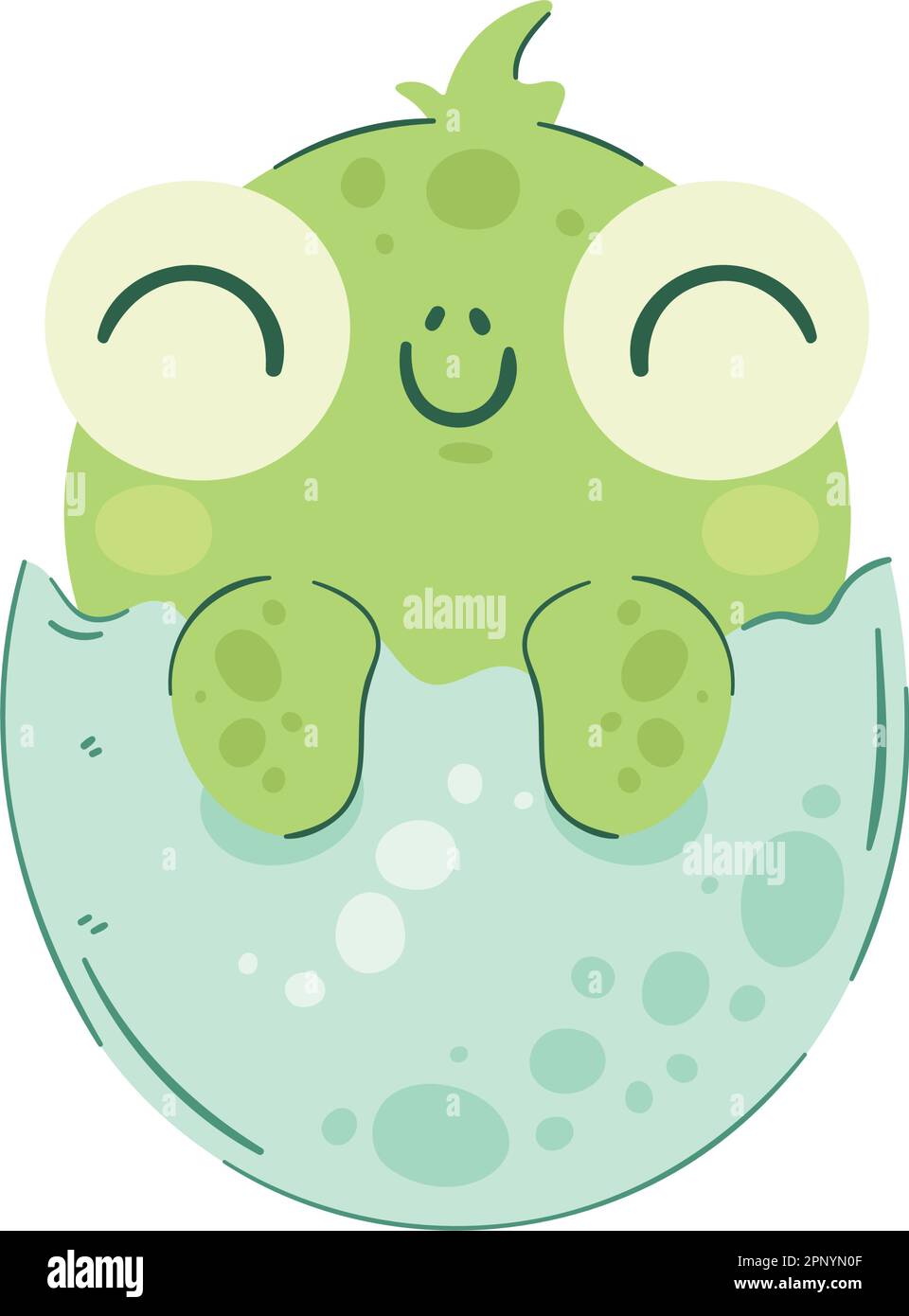 Turtle coming out of the water Stock Vector Images - Alamy