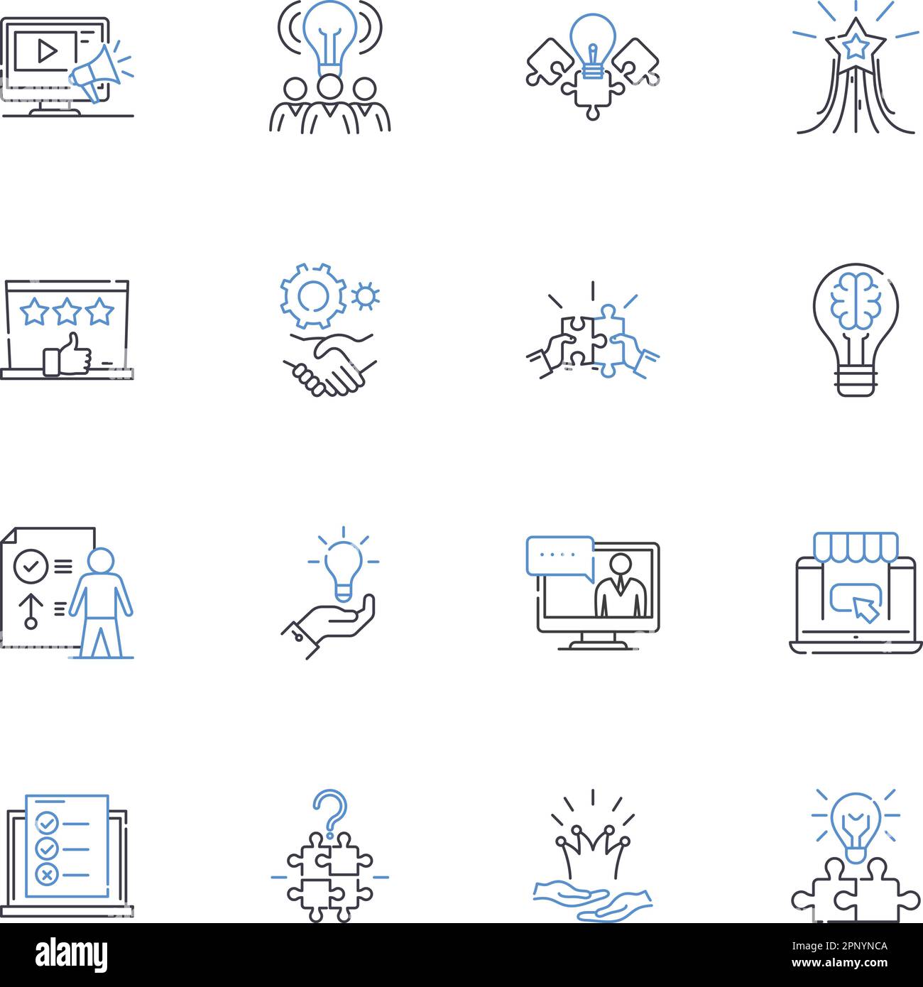 SEO optimization line icons collection. Ranking, Traffic, Keywords ... SEO optimization line icons collection. Ranking, Traffic, Keywords ...