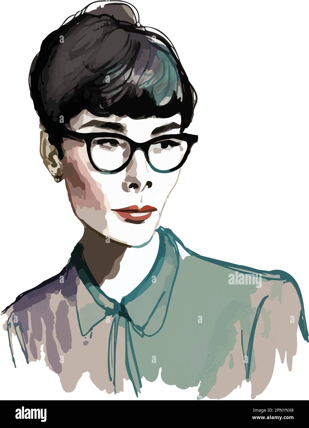 Celeb fashion Stock Vector Images - Alamy