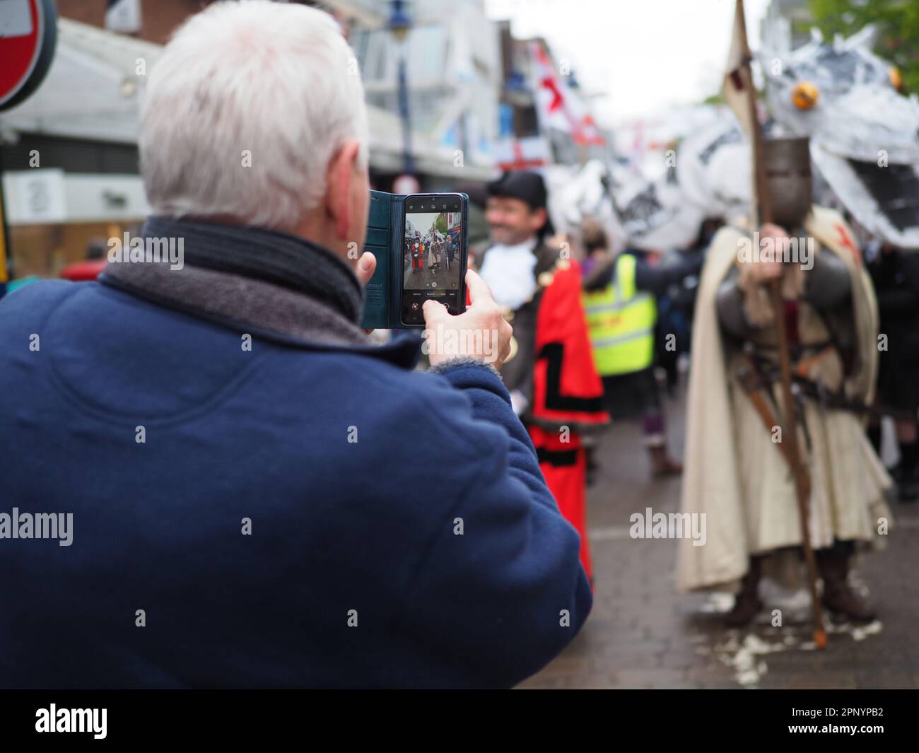 Gravesend, Kent, UK. 21st April, 2023. Gravesend Town Centre hosts one ...