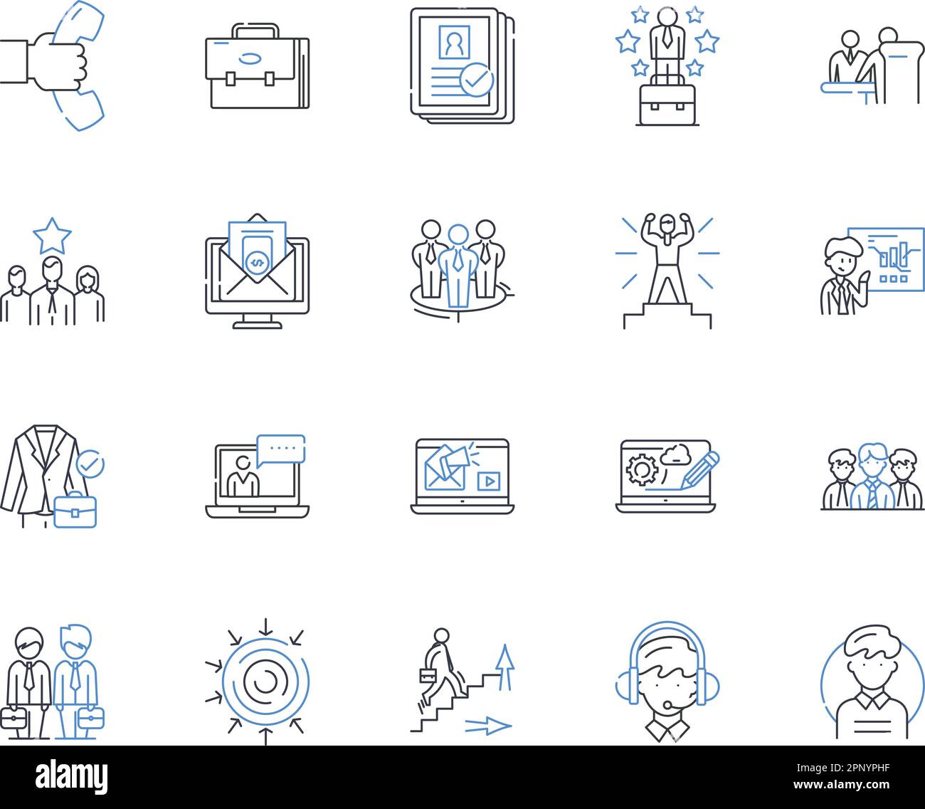 E-commerce sales line icons collection. Conversion, Checkout ...