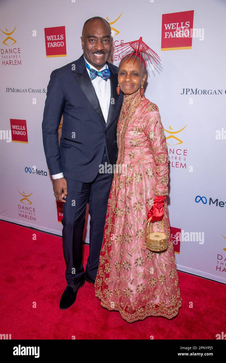 New York, United States. 20th Apr, 2023. Reginald Van Lee and Ellen ...