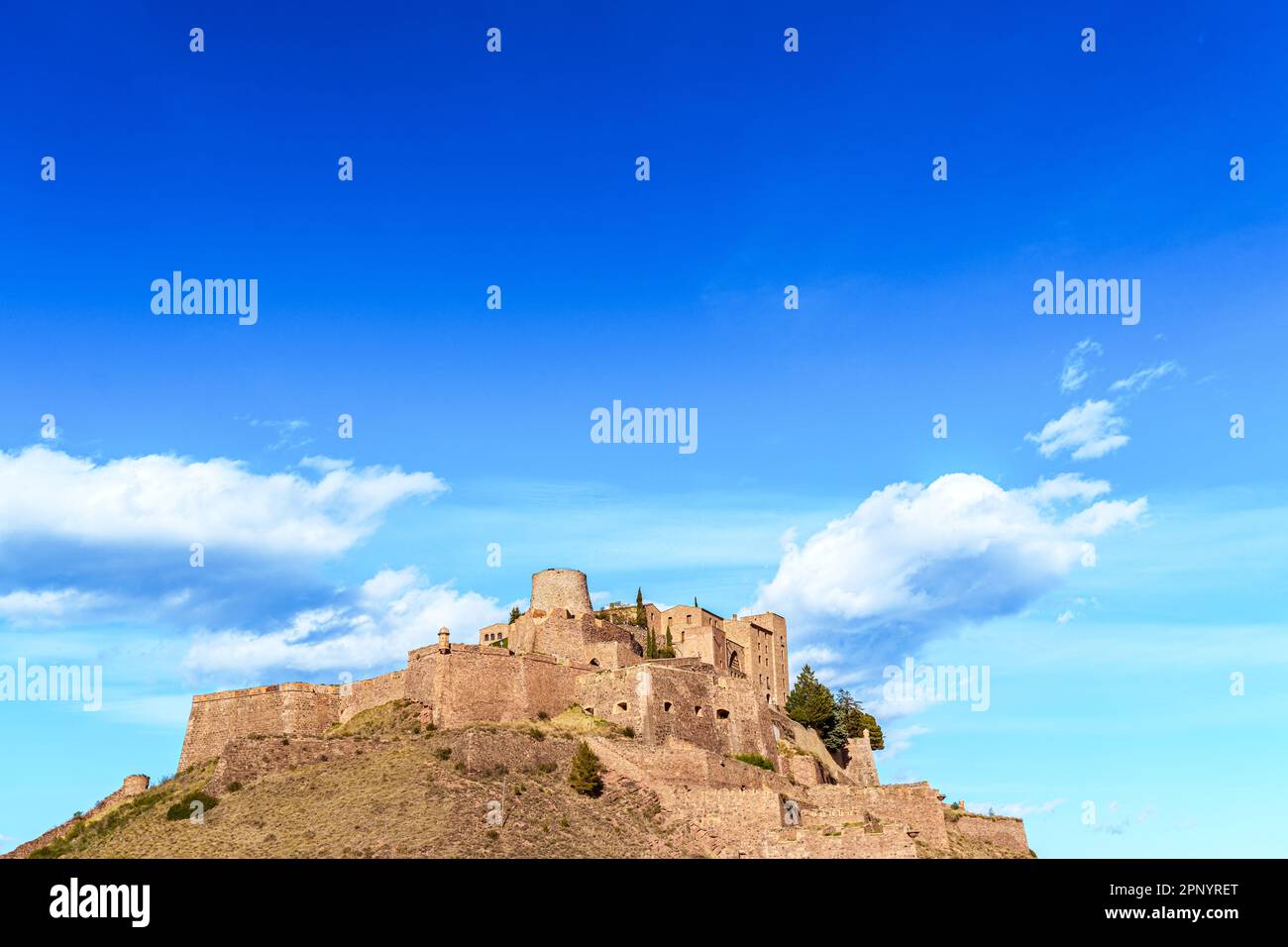 Cardona castle is a famous medieval castle in Catalonia Stock Photo - Alamy