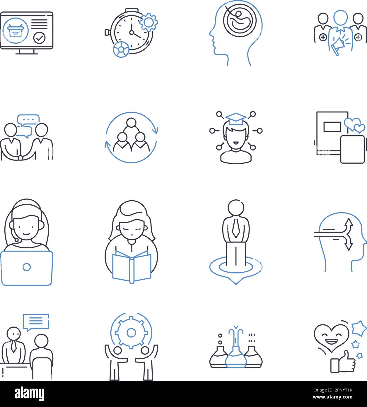 Teaching domain line icons collection. Pedagogy, Curriculum, Classroom ... Teaching domain line icons collection. Pedagogy, Curriculum, Classroom ...