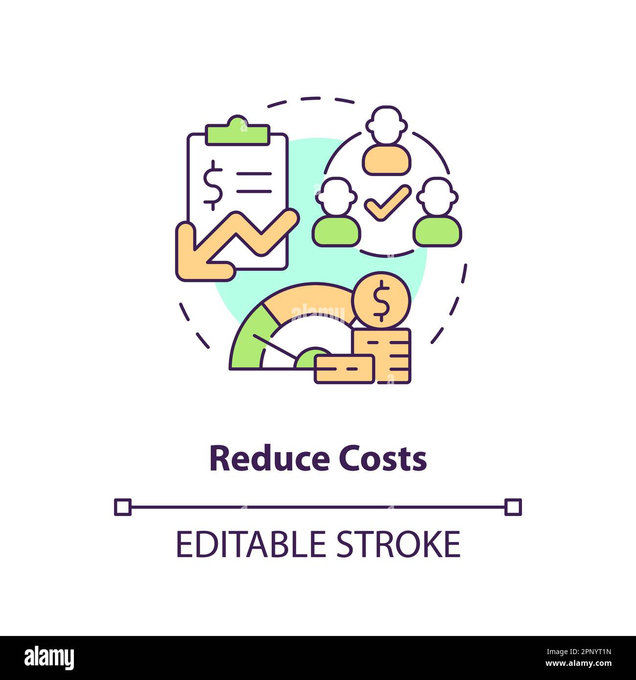 Reduce costs concept icon Stock Vector Image & Art - Alamy Reduce costs concept icon Stock Vector Image & Art - Alamy