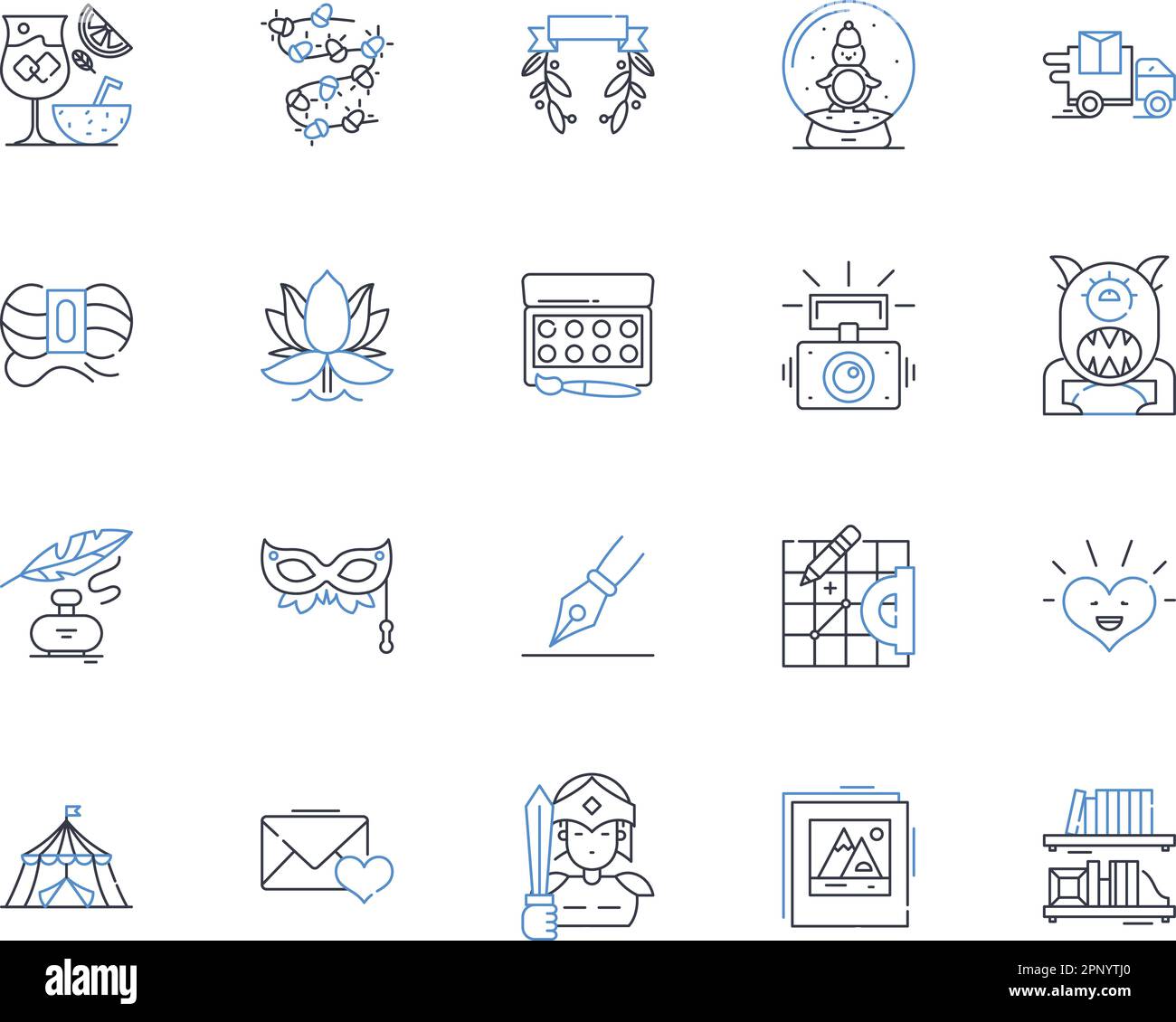 Inventive approaches line icons collection. Innovation, Creativity ... Inventive approaches line icons collection. Innovation, Creativity ...