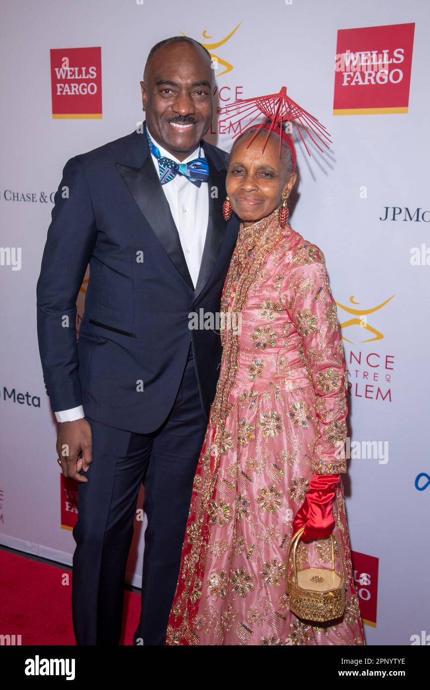 New York, United States. 20th Apr, 2023. Reginald Van Lee and Ellen ...