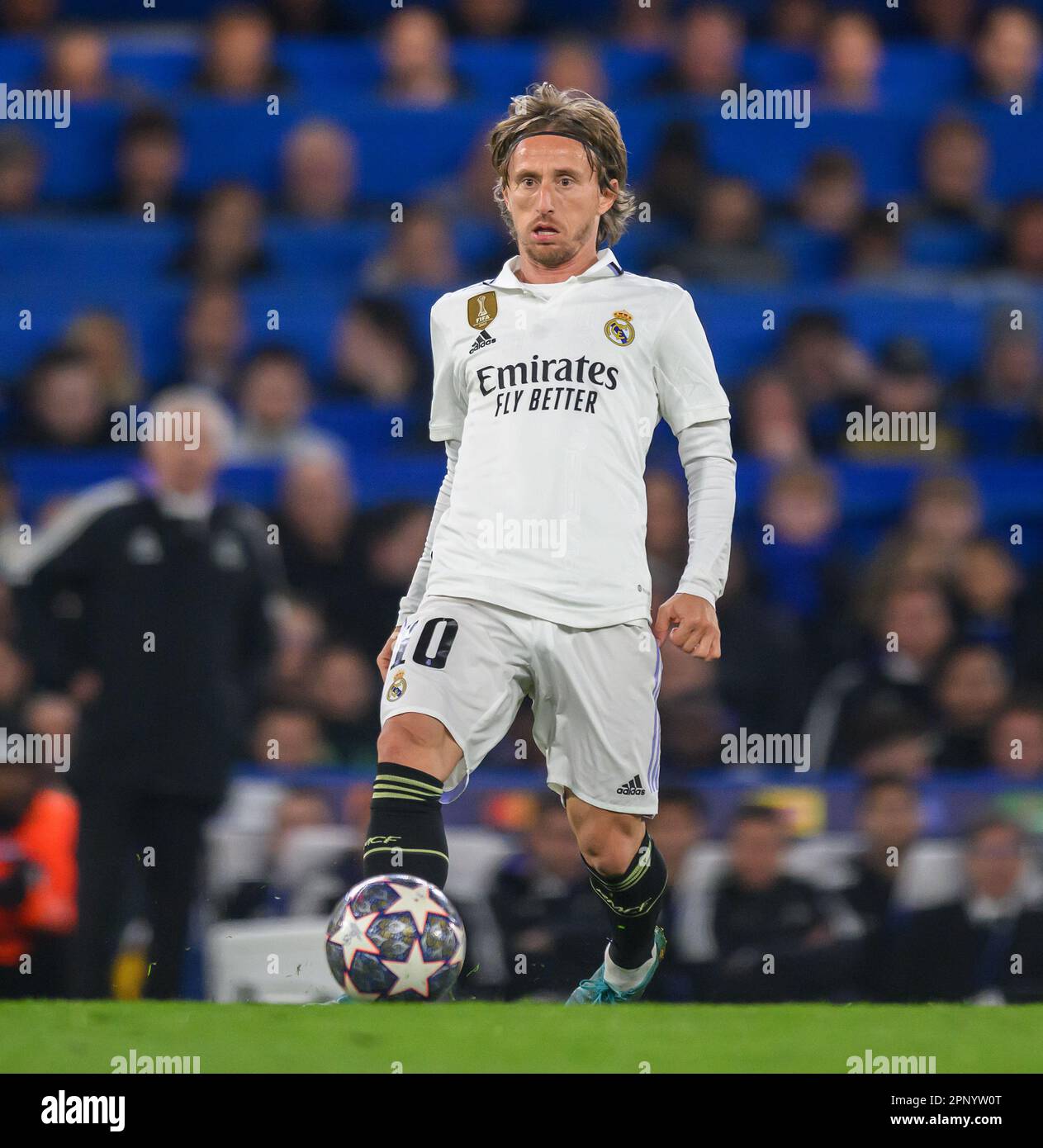 London, UK. 18th Apr, 2023. 18 Apr 2023 - Chelsea v Real Madrid - UEFA ...