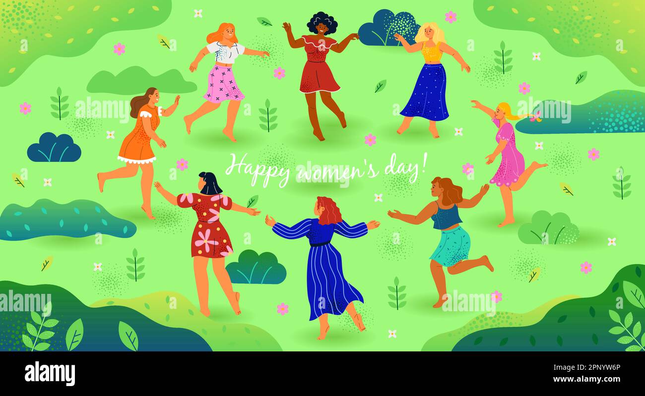 Happy Women Day Stock Vector Image & Art - Alamy