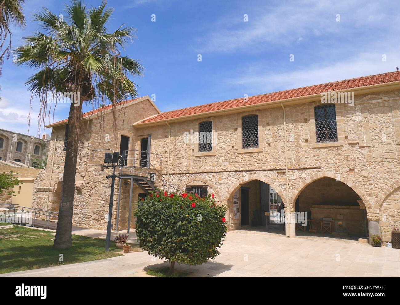 Larnaca Fort and Medieval Museum, Larnaca, Republic of Cyprus Stock Photo - Alamy