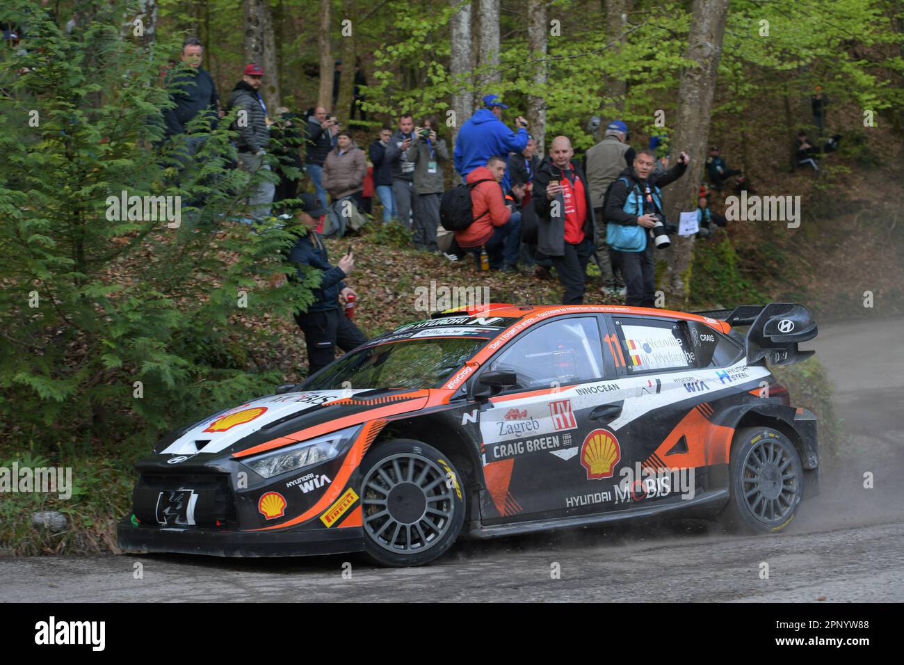 Croatia, Croatia. 21st Apr, 2023. Thierry NEUVILLE Martijn WYDAEGHE ...
