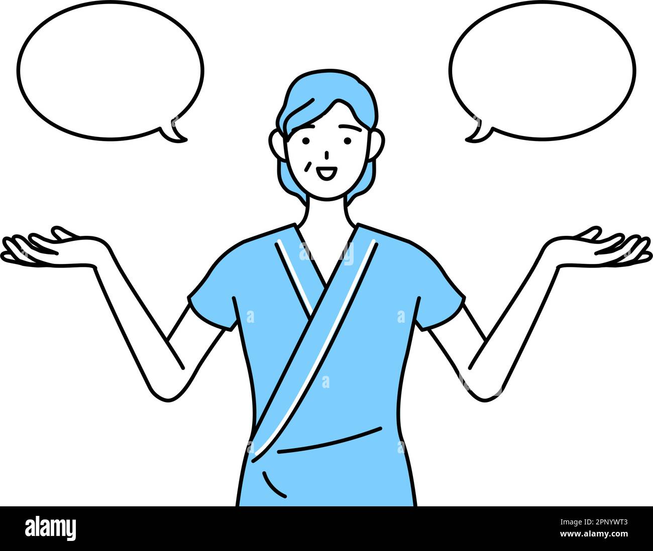 Middle aged woman therapy Stock Vector Images - Alamy