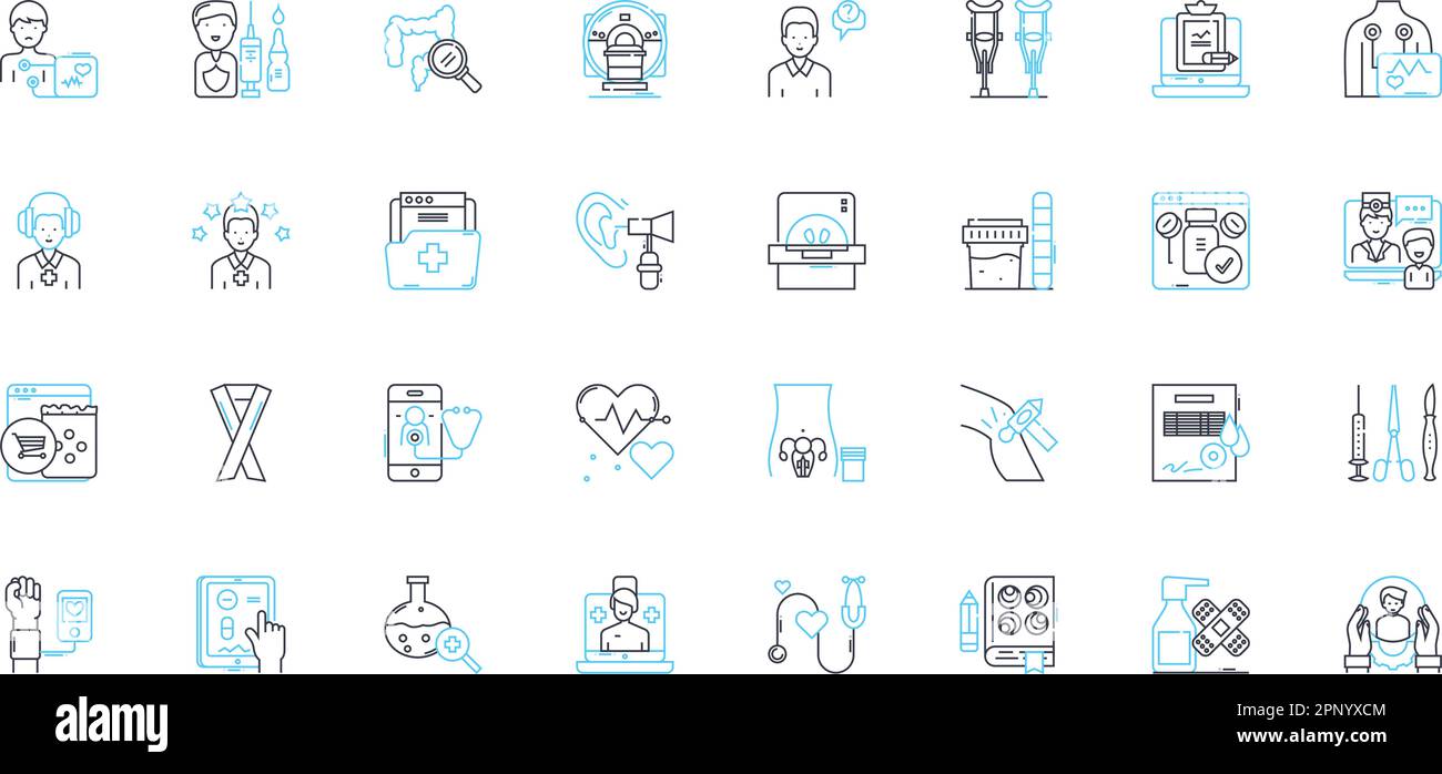 CleanTech linear icons set. Solar, Wind, Hydro, Biomass, Geothermal ...