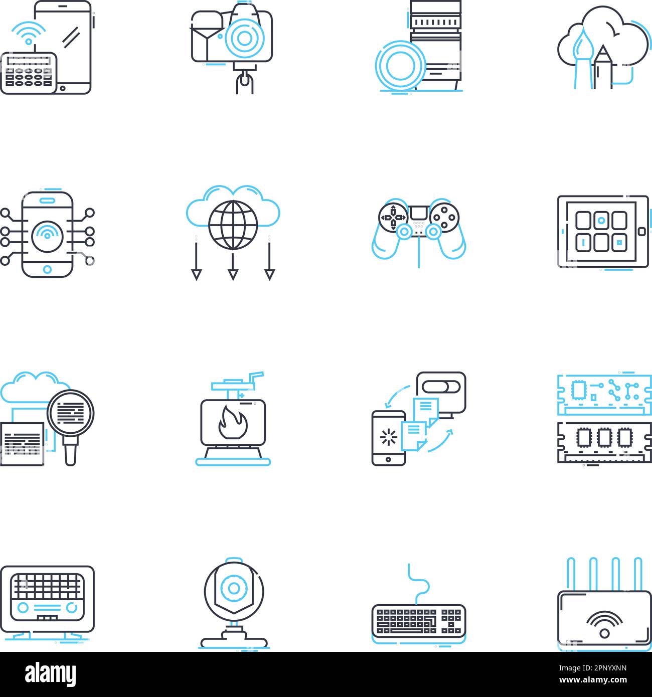 Personalized workspace Stock Vector Images - Alamy