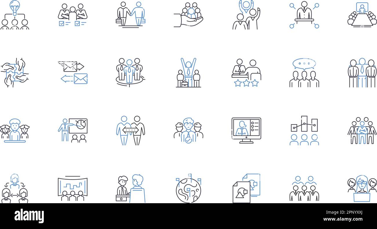 Operations review line icons collection. Efficiency, Analysis ... Operations review line icons collection. Efficiency, Analysis ...