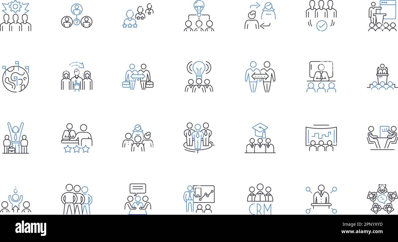 Rendezvous line icons collection. Date, Meeting, Tryst, Encounter ...