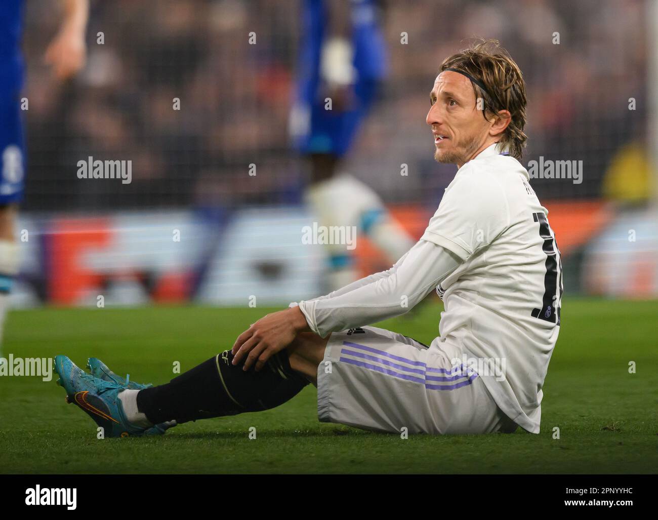 London, UK. 18th Apr, 2023. 18 Apr 2023 - Chelsea v Real Madrid - UEFA ...