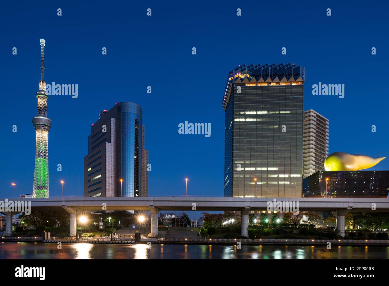 Tokyo Skytree,Tokyo Metropolitan Sumida Ward Office, the Asahi Group ...