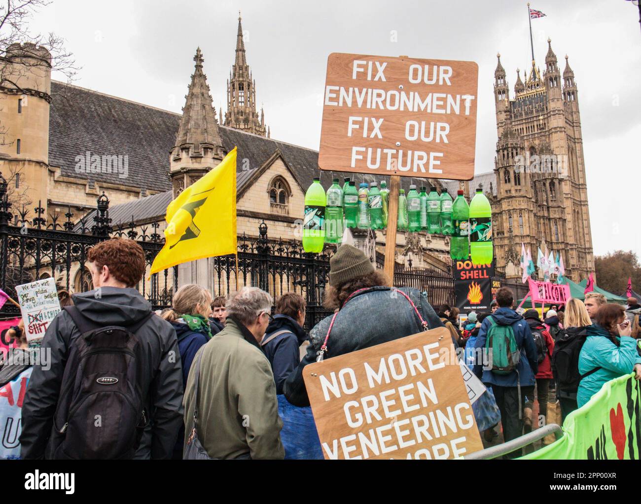 London, UK. 21st Apr, 2023. Hundreds of supporting organisations and ...