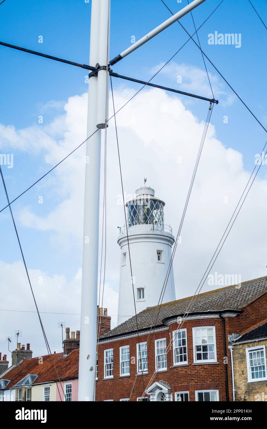Southwold lighthouse on a sunny day in Suffolk Stock Photo - Alamy