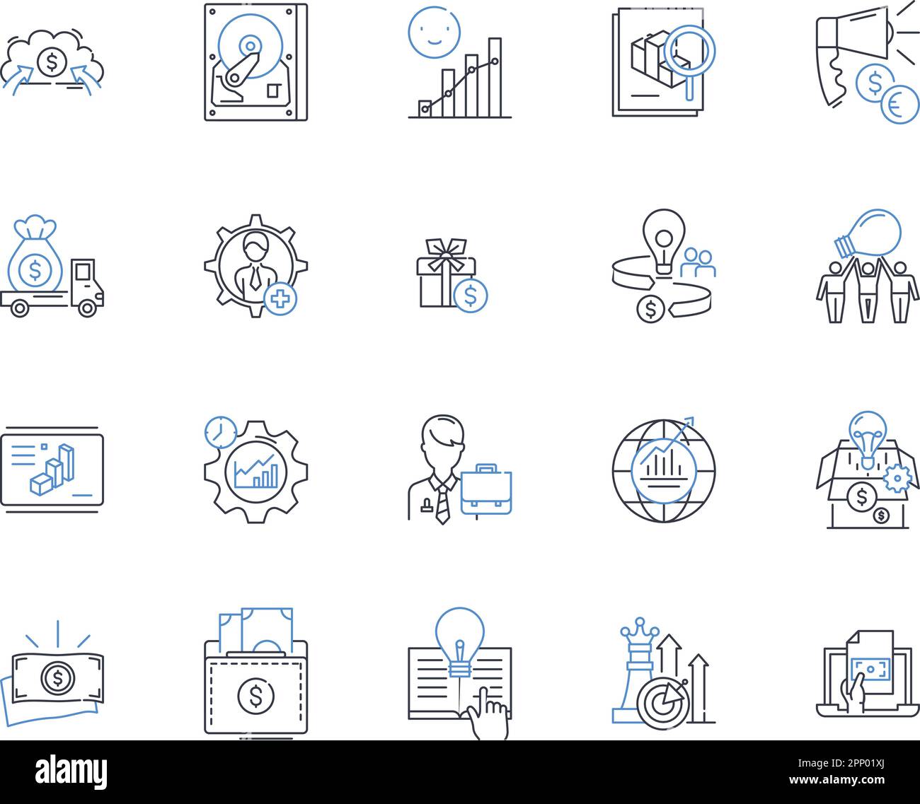 Reserve line icons collection. Booking, Hold, Secure, Stockpile, Store ...