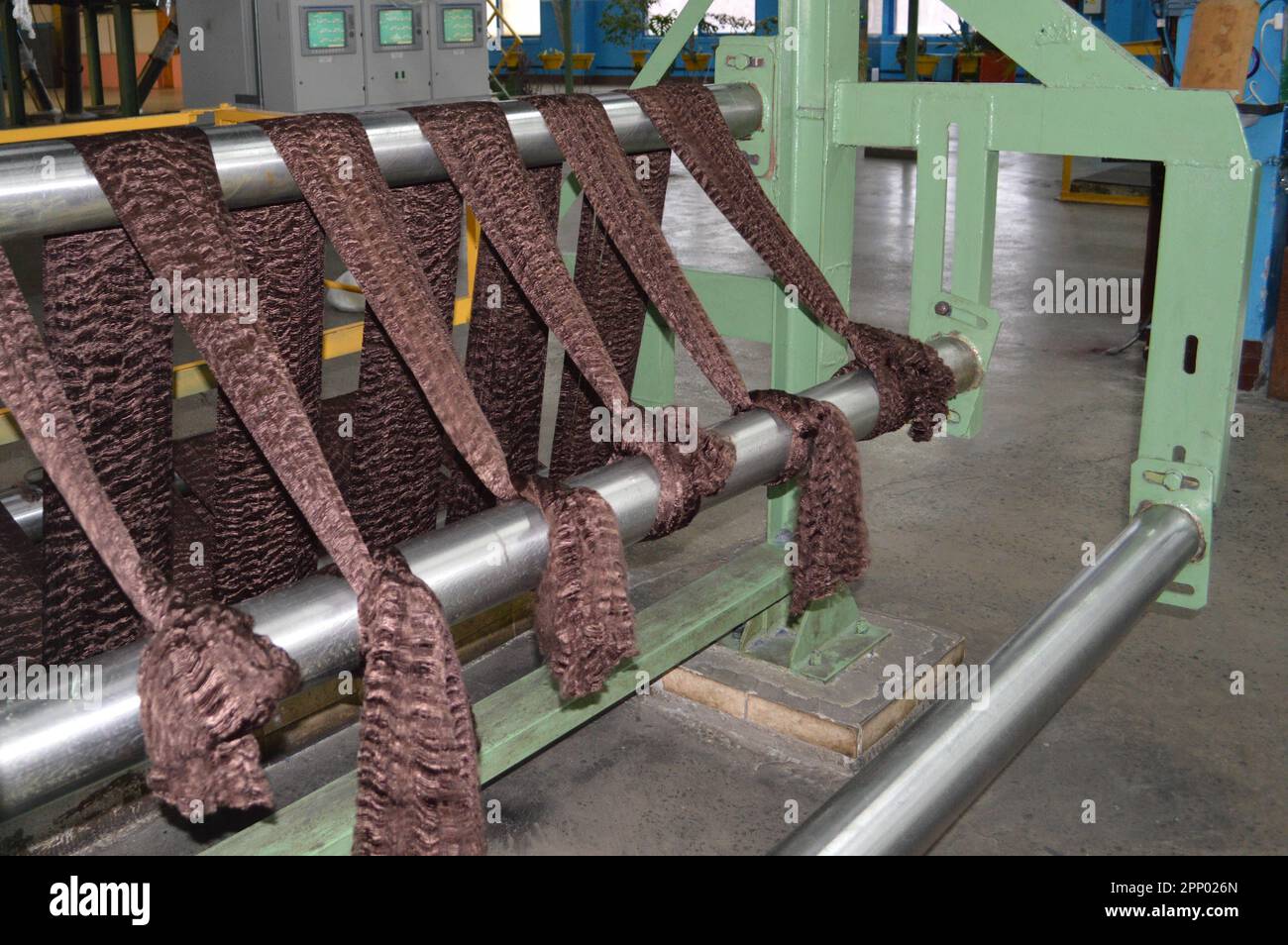 Production process for the production of brown colored synthetic ...