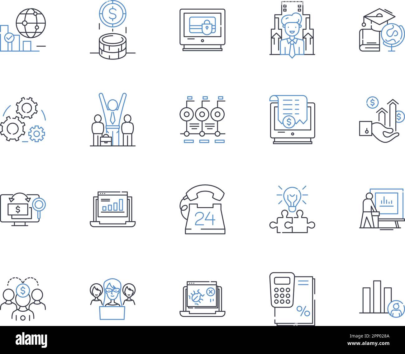 Human rights line icons collection. Equality, Freedom, Dignity, Justice ...