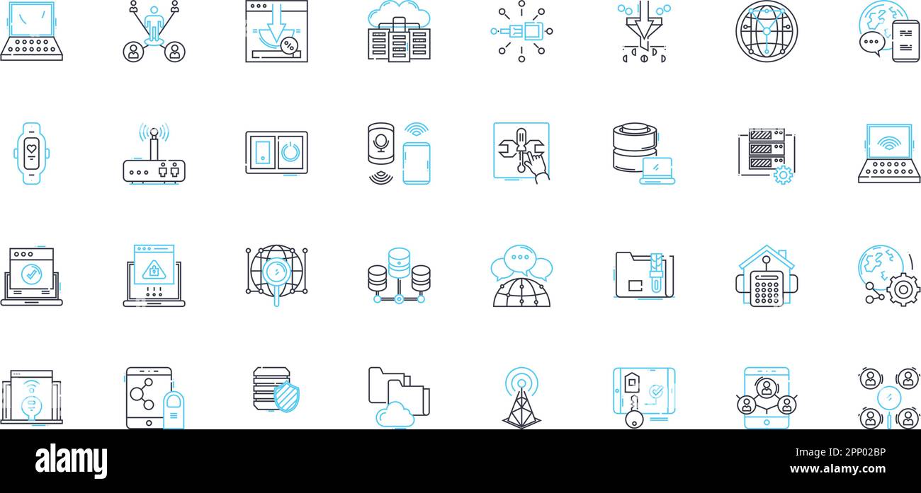 Environmental studies linear icons set. Sustainability, Biodiversity ...