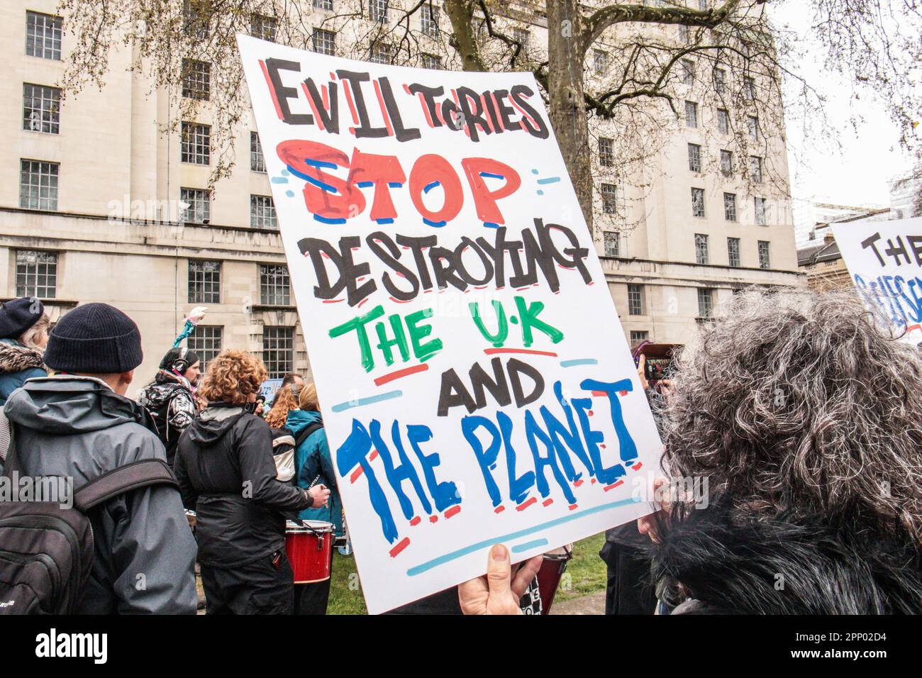 London, UK. 21st Apr, 2023. Hundreds of supporting organisations and ...