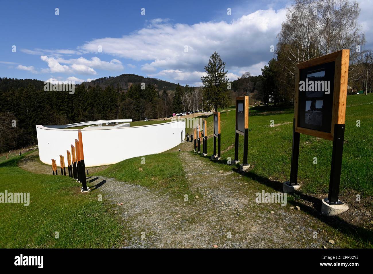 Drnovice, Czech Republic. 21st Apr, 2023. Ceremonial opening of ...