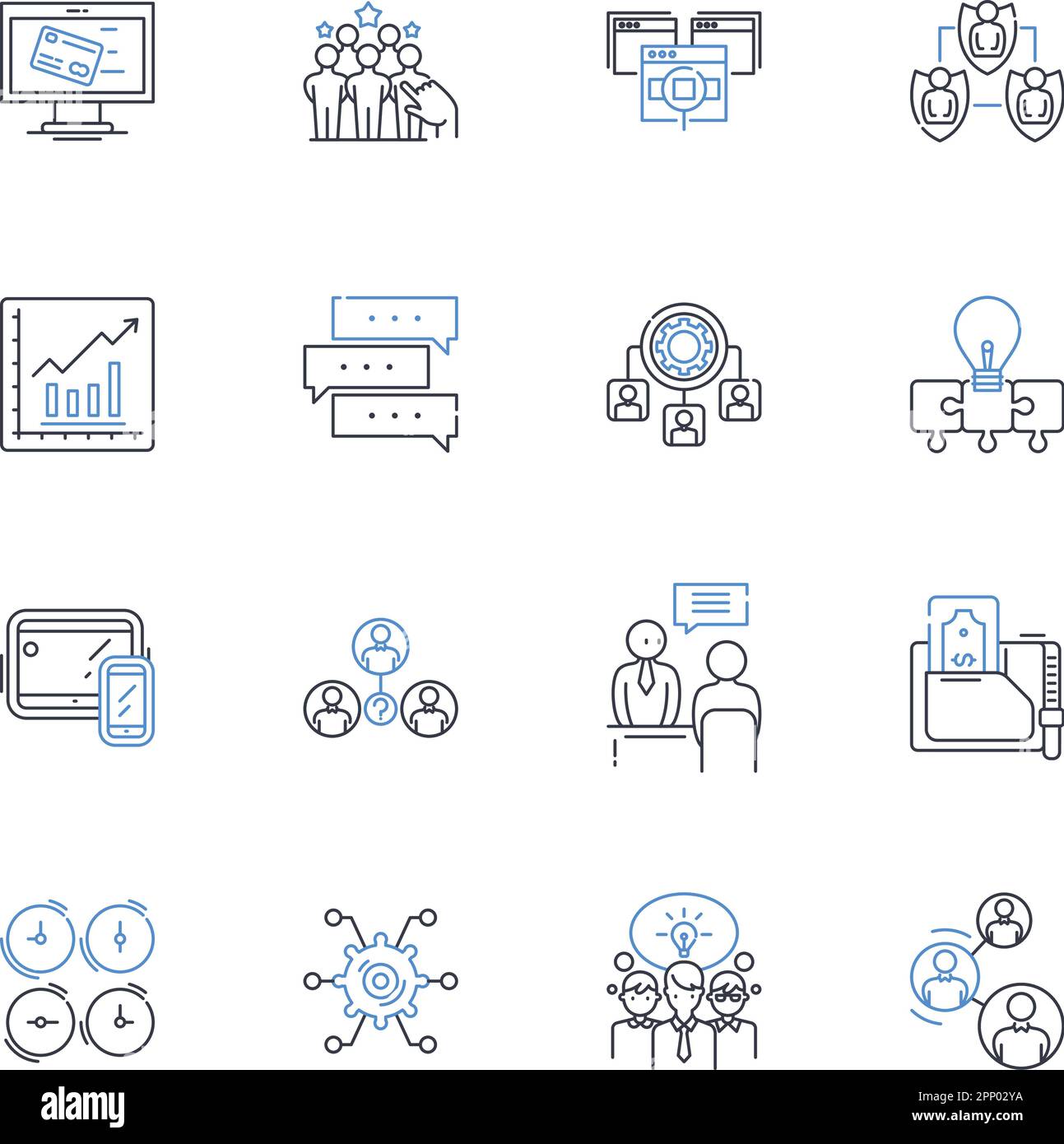Brainstorming session line icons collection. Creativity, Ideas ... Brainstorming session line icons collection. Creativity, Ideas ...