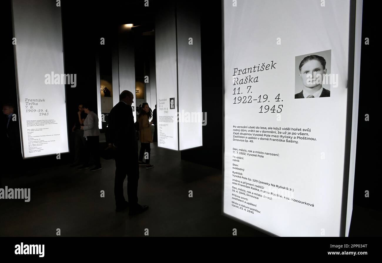 Drnovice, Czech Republic. 21st Apr, 2023. Ceremonial opening of ...
