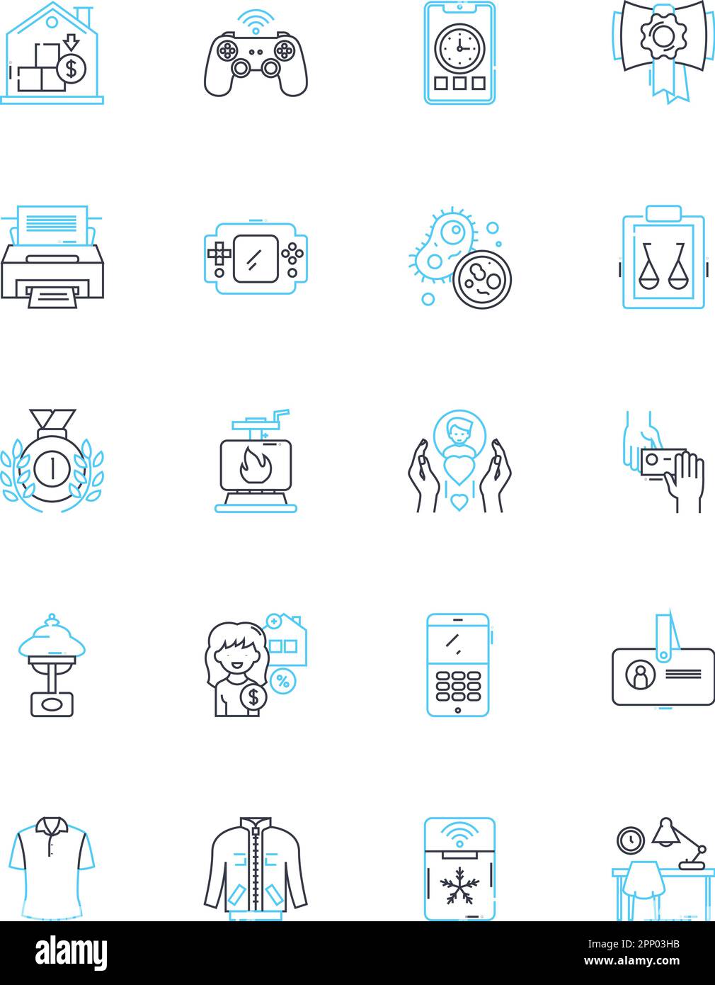 Whiteboard linear icons set. Marker, Eraser, White, Clean, Surface ...