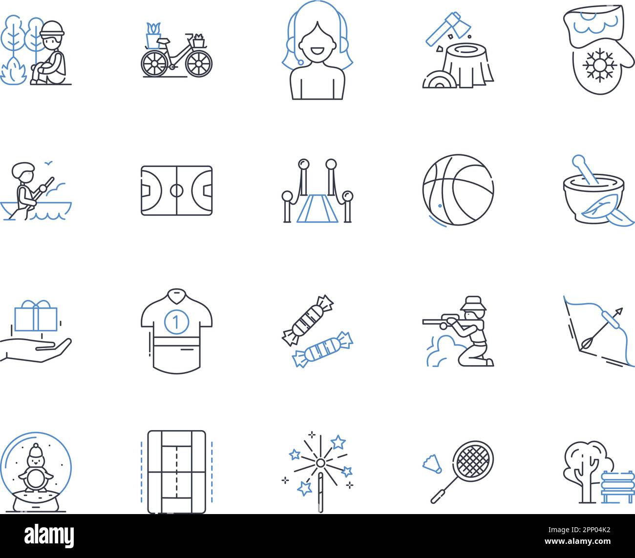 Fun line icons collection. Playful, Joyful, Amusing, Lively ...