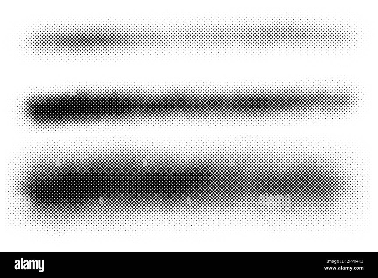 Halftone vector shape. Dotted grunge abstract staine with gradation ...