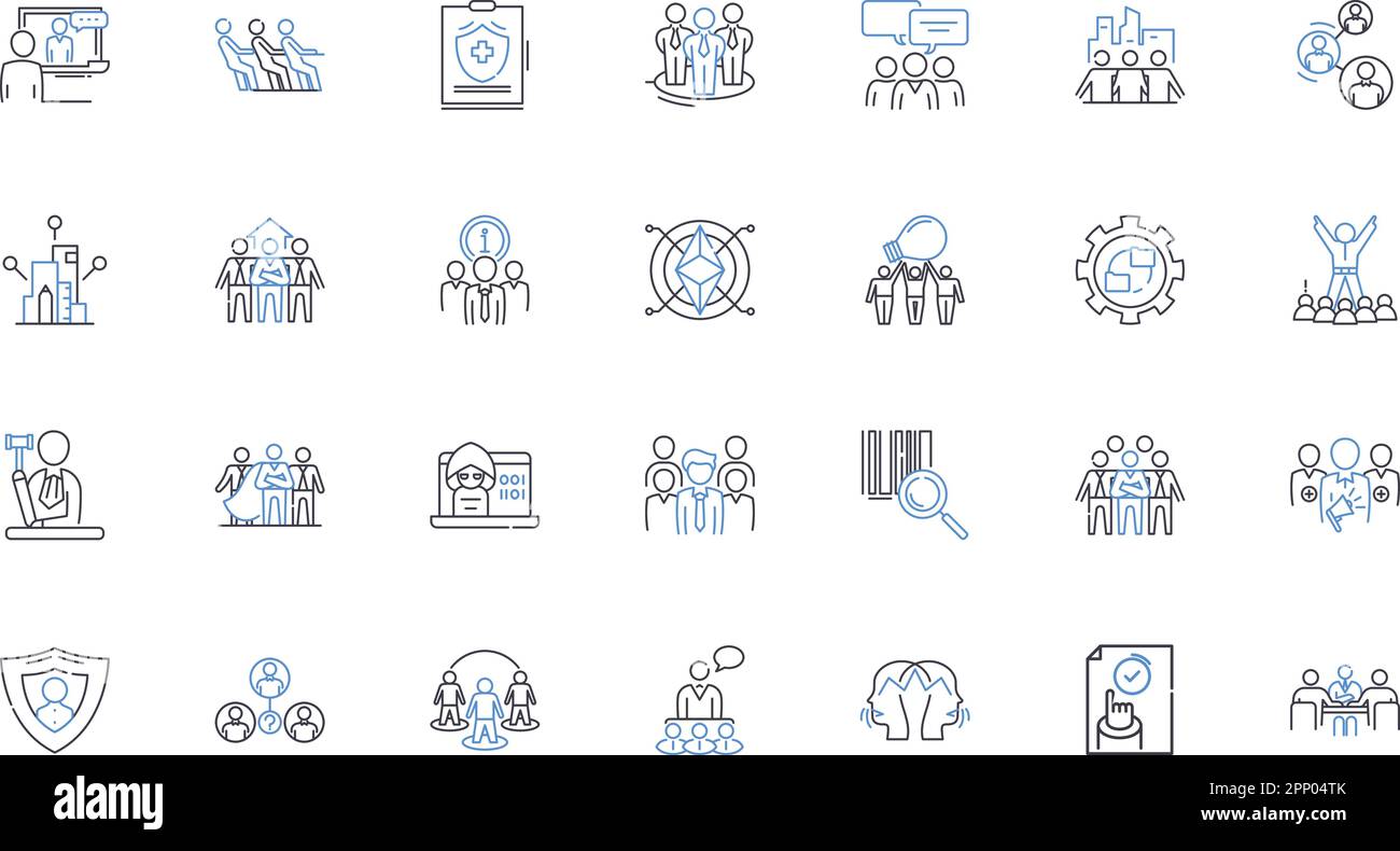 Asset fund line icons collection. Investment, Diversification, Capital ... Asset fund line icons collection. Investment, Diversification, Capital ...