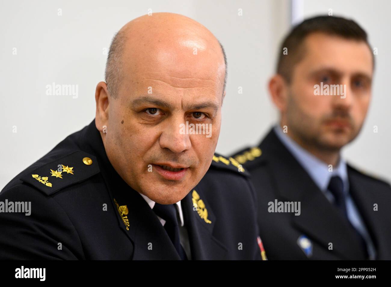 Prague, Czech Republic. 21st Apr, 2023. Czech Prison Service director ...