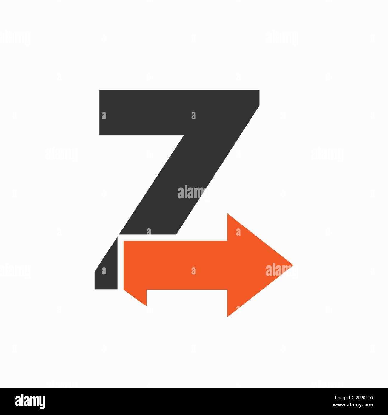 Z up arrow Stock Vector Images - Alamy