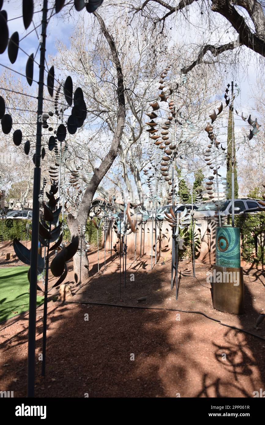 Sedona, AZ. U.S.A. Tlaquepaque Arts & Shopping Village. Renee Taylor ...