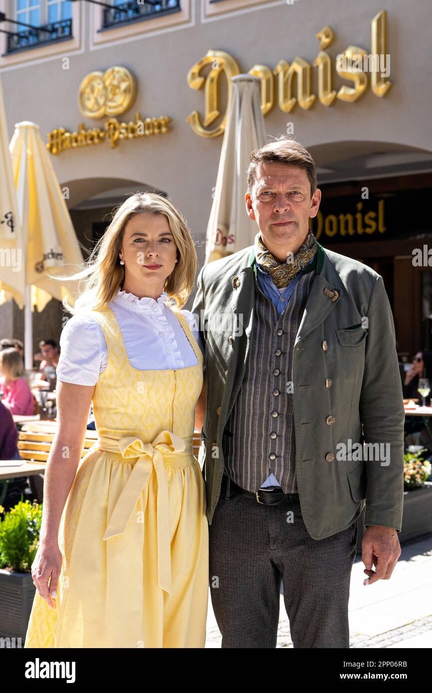 21 April 2023, Bavaria, Munich: Peter Reichert, landlord of the ...