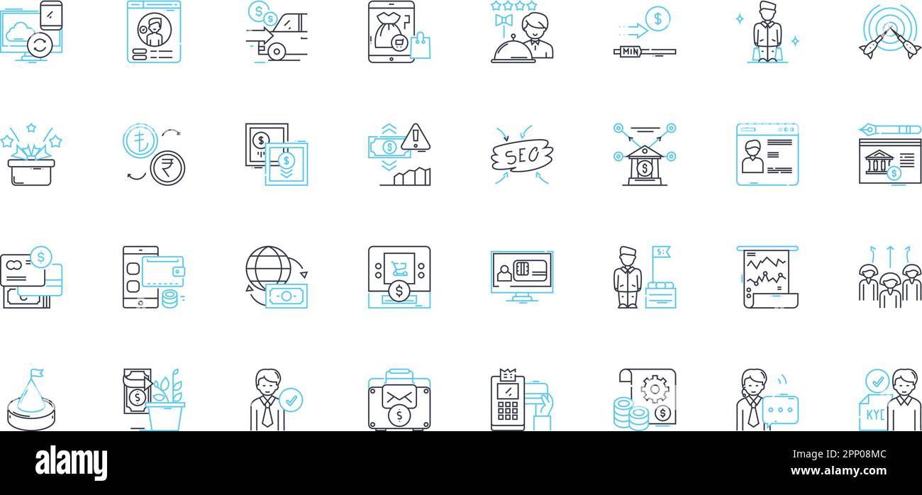 Health and wellness linear icons set. Fitness, Nutrition, Yoga ...