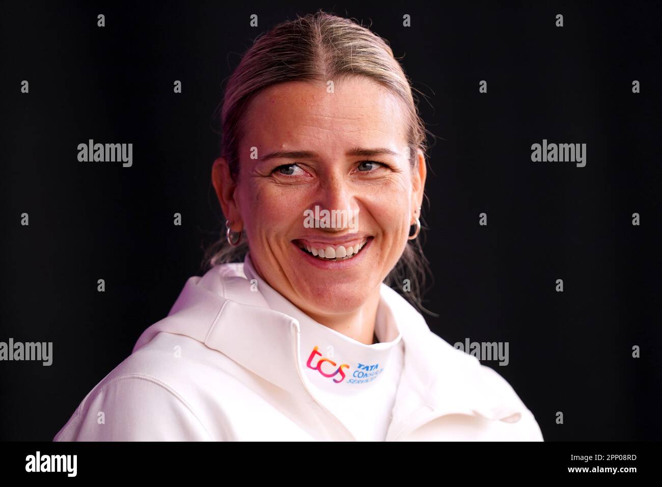 Manuela Schar during a press conference held at the TCS London Marathon ...