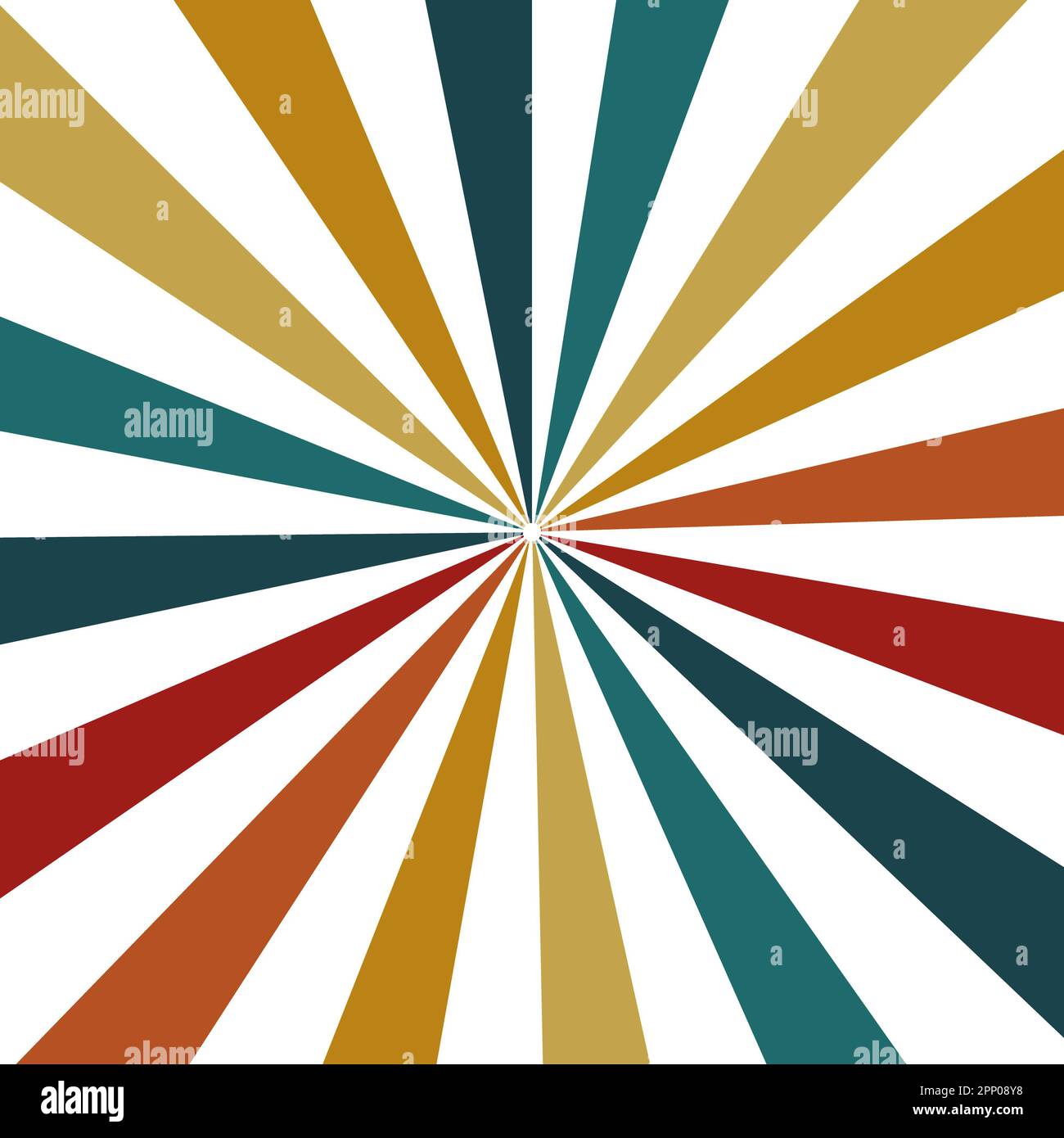 retro sunburst, sunburst background with retro colors of teal, orange ...